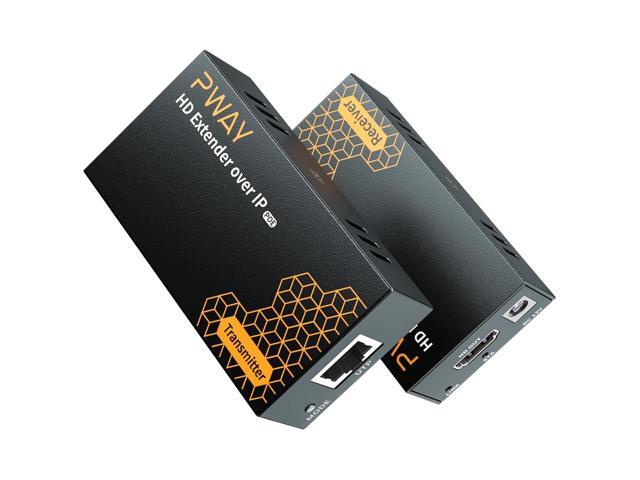 Click here for PWAY 400ft HDMI Extender Over Ethernet Cat5e/6  HD... prices