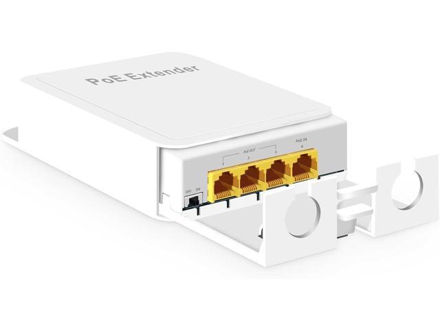 Click here for MokerLink Outdoor 4 Port Gigabit PoE Switch/Extend... prices