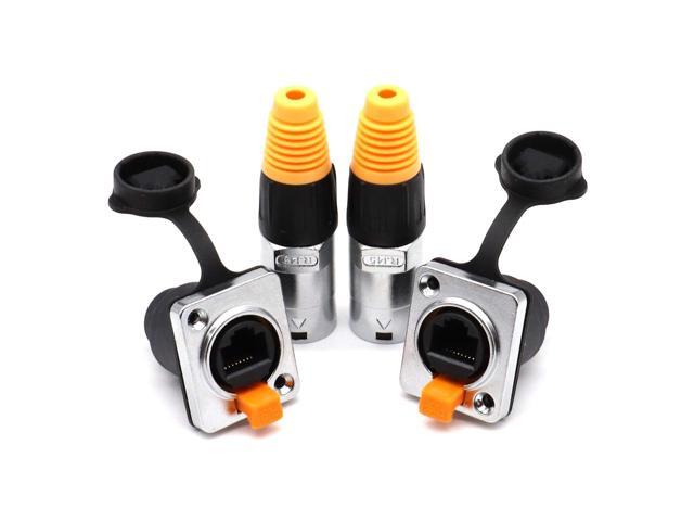 Click here for RJ45 Interface Waterproof sockets Connector Right... prices