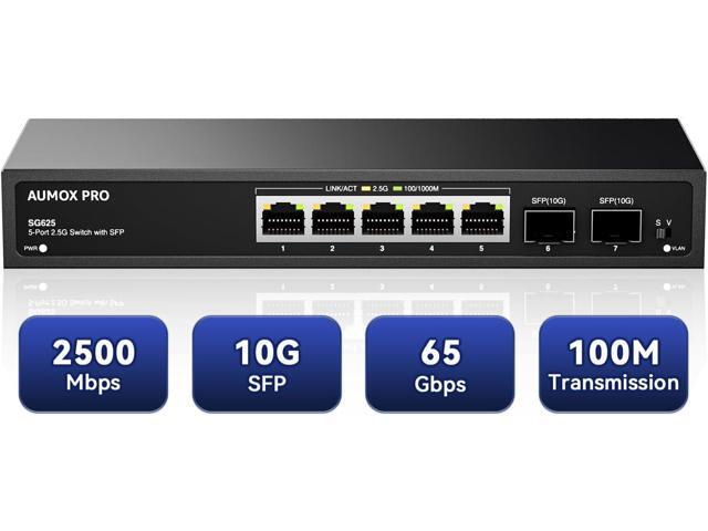 Click here for 7 Port 2.5Gb Unmanaged Ethernet Switch with 5* 2.5... prices