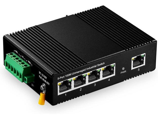 Click here for Binardat 5 Port Din Rail Industrial Ethernet Switc... prices