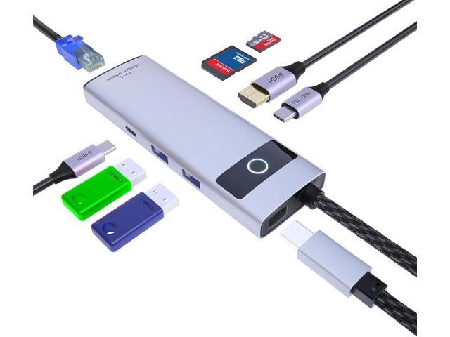 Click here for KAGO USB C to Ethernet HDMI Adapter 8 in 1 Docking... prices