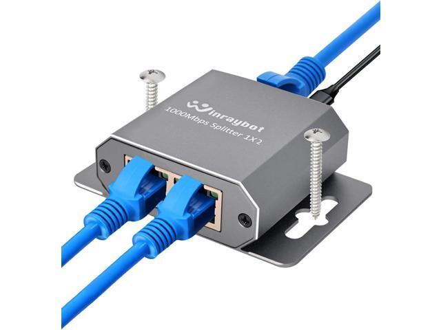 Click here for ethernet Splitter 1 to 2 ethernet hub 2 Port RJ45... prices