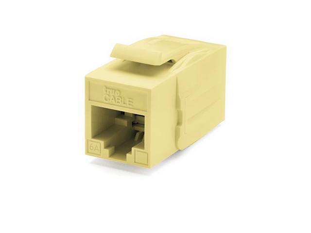 Click here for TRUE CABLE Cat6A Keystone Jack Coupler  Unshielded... prices