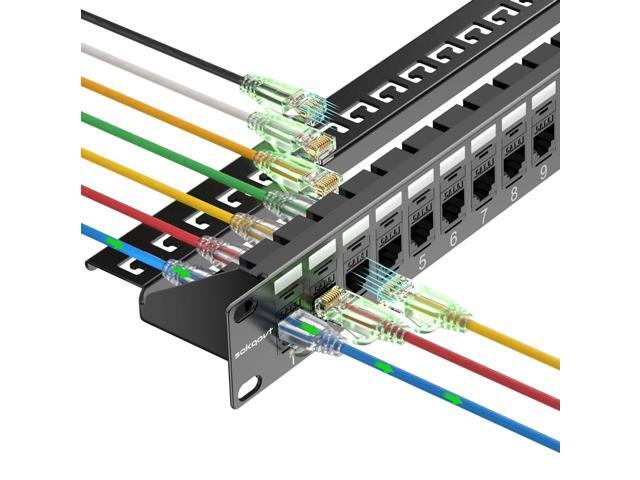 Click here for 24 Port Cat6 Patch Panel With Coupler Keystone - 1... prices