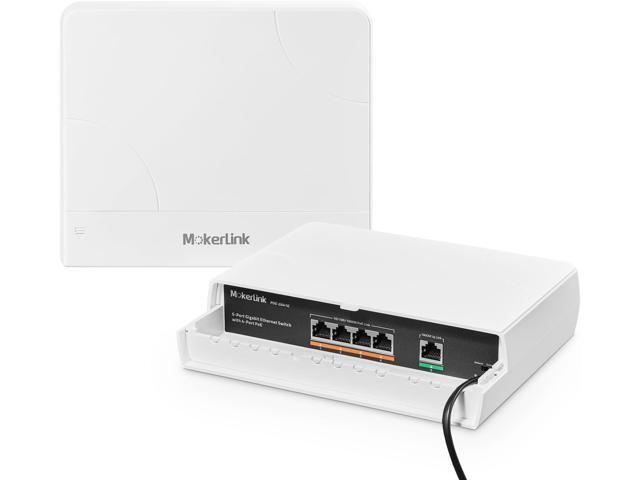 Click here for MokerLink 5 Port Outdoor Gigabit POE Switch  with... prices
