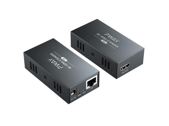 Click here for PWAYTEK 4K HDMI Over Ethernet Cat5e/6 Extender  Ex... prices