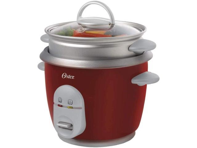 Click here for Oster 6-Cup Rice Cooker with Steamer  Red (004722-... prices