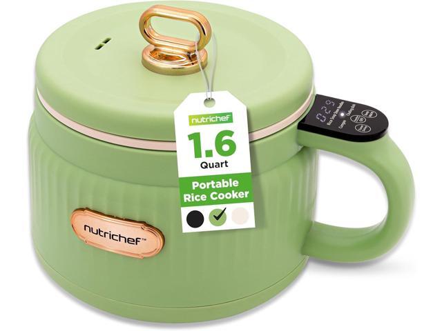 Click here for NutriChef 1.6 QT Portable Electric Rice Cooker & L... prices