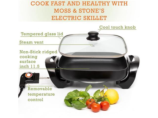 Click here for Moss & Stone Square Nonstick Electric Skillet With... prices