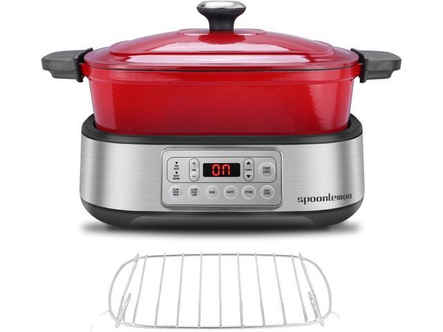 Click here for Electric Dutch Oven Multi-Cooker  5.8QT Enameled C... prices