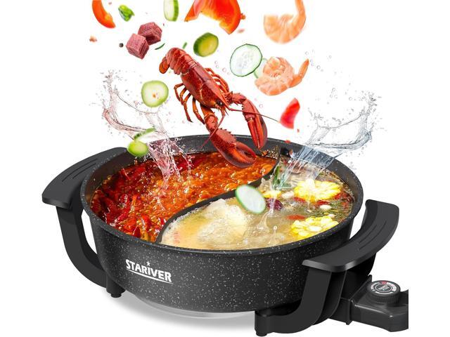 Click here for Stariver 6L Electric Hot Pot with Divider - Dual-F... prices