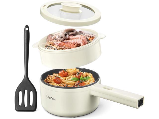 Click here for Hot Pot Electric With Steamer  1.6L Ramen Cooker N... prices