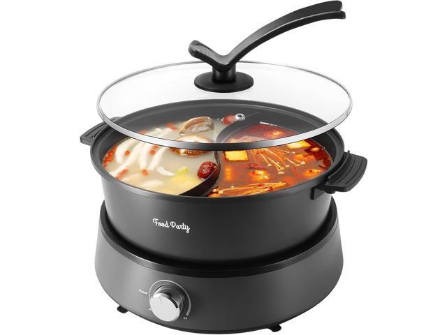 Click here for Food Party Hot Pot Electric Upgraded Separable Sha... prices