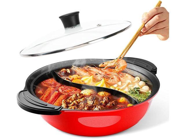 Click here for Hot Pot with Divider for Induction Cooker Dual Sid... prices