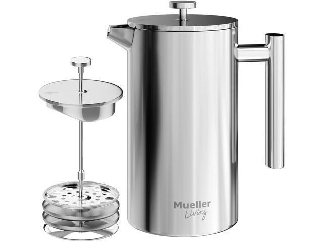 Click here for MuellerLiving French Press Coffee Maker 34oz  Stai... prices