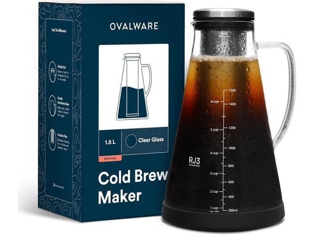 Click here for OVALWARE Airtight Cold Brew Iced Coffee Maker Pitc... prices