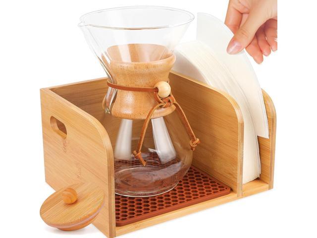 Click here for Bamboo Caddy with Lid & Heatproof Trivets Mat for... prices