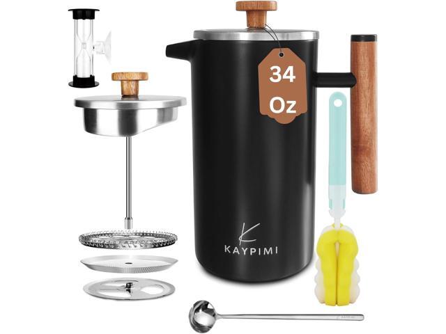 Click here for Metal French Press - Double Walled Stainless Steel... prices