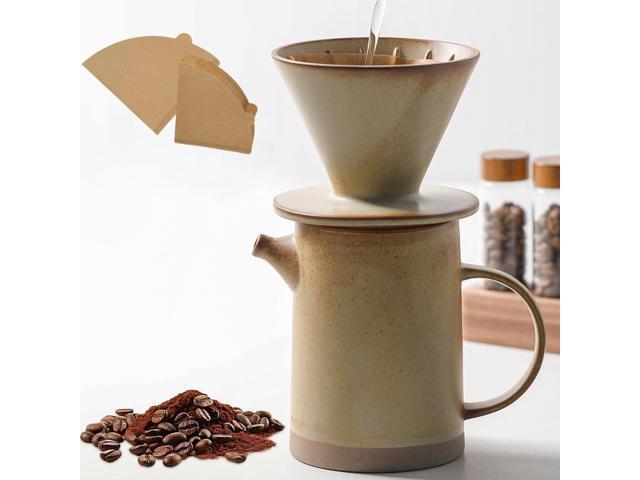 Click here for Pour Over Coffee Maker Set Vintage Ceramic Pour Ov... prices