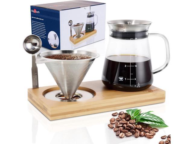 Click here for Aquach Pour Over Coffee Maker Set with Extra Large... prices