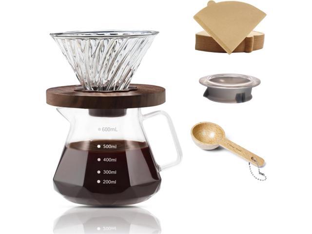 Click here for Pour Over Coffee Maker Set 20 oz  600 ml Borosilic... prices