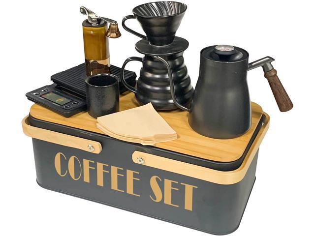 Click here for SOTECH Pour Over Coffee Maker Set Coffee Kettle Sc... prices