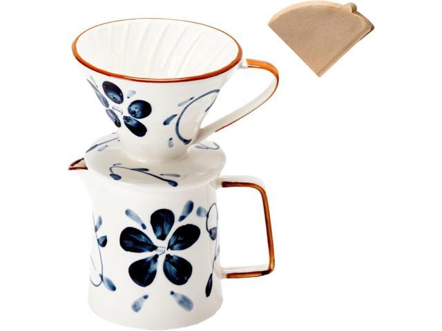 Click here for Pour Over Coffee Maker Ceramic Coffee Maker With 4... prices