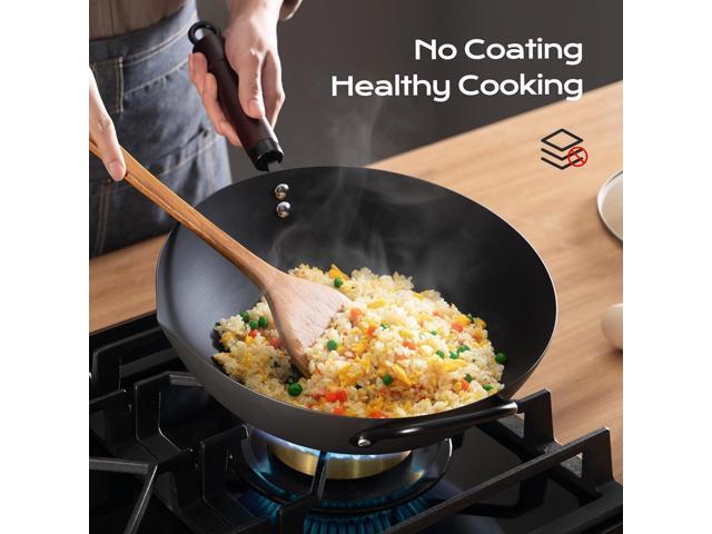 Click here for Wok  13 Inch carbon steel woks & stir-fry pans non... prices