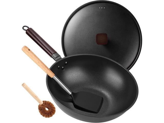 Click here for Carbon Steel Wok Pan - 13 Wok Pan with Lid  Woks &... prices