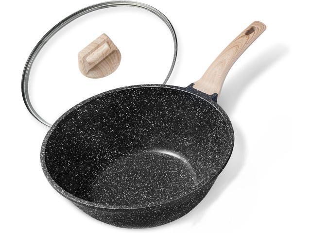 Click here for CAROTE Non Stick Wok with Lid 12/5.3QT Woks & Stir... prices