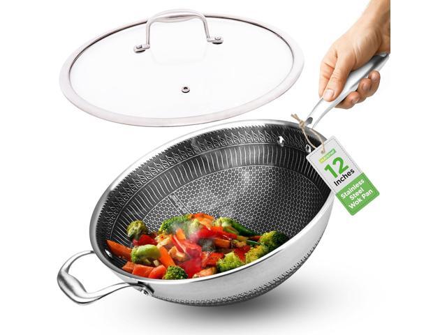 Click here for NutriChef 12 Stainless Steel Wok - Induction ready... prices