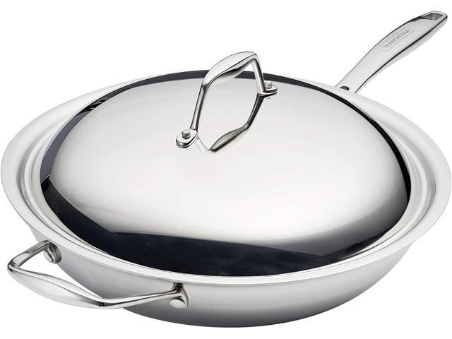 Click here for Tramontina Tri-Ply Clad Stainless Steel 12.5-Inch... prices