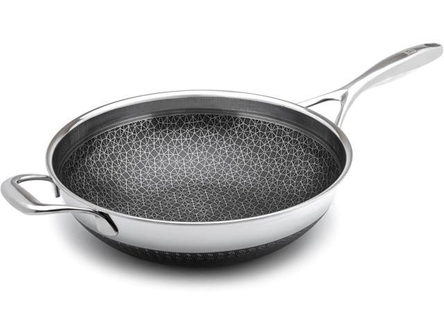 Click here for LIVWELL DiamondClad 12-inch Nonstick Hybrid Wok St... prices