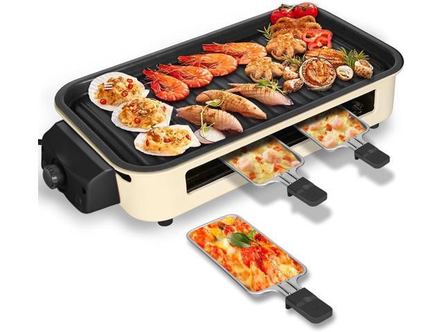 Click here for Electric Indoor Grill 1500W  YOHAWJAN 2 in 1 Smoke... prices