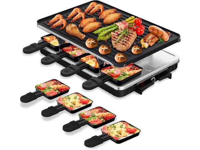 Click here for HBN Electric Raclette Table Grill with 8 Warming T... prices