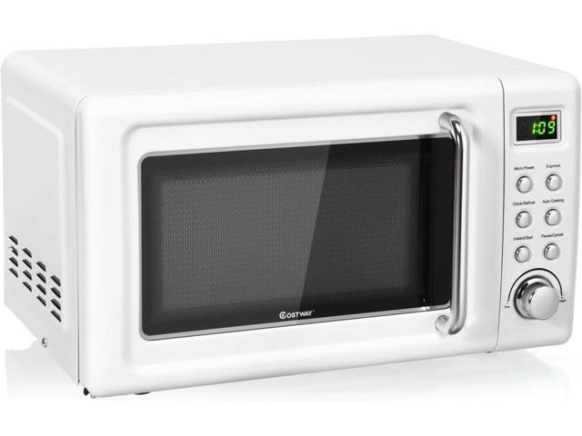 Click here for COSTWAY Retro Countertop Microwave Oven  0.7Cu. ft... prices