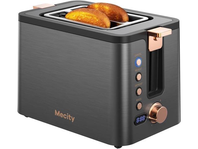 Click here for Mecity Toaster 2 Slice Stainless Steel Body Timer... prices