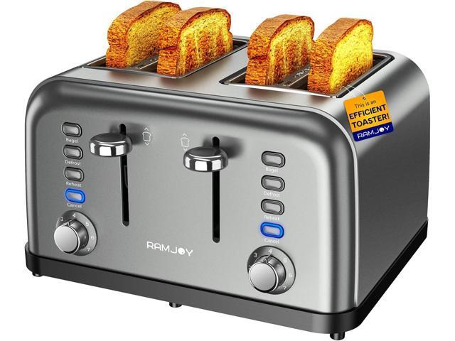 Click here for Grey Toaster 4 Slice  Dual Independent Controls  E... prices