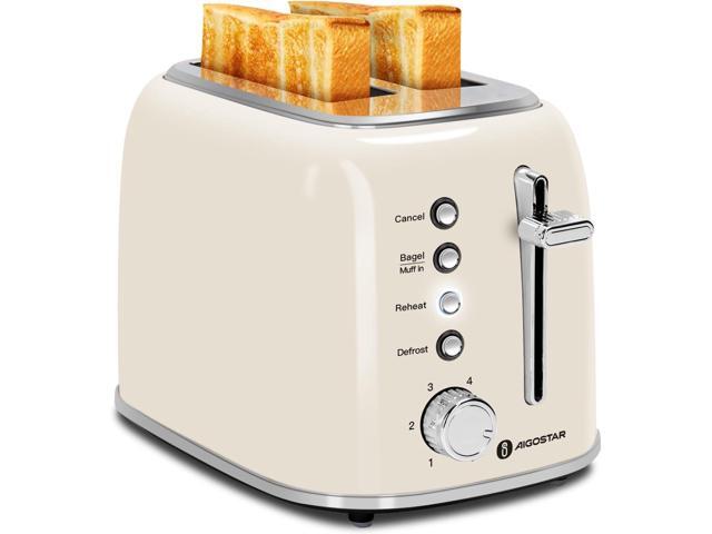 Click here for Aigostar Toaster 2 Slice  Retro Extra-Wide Slot To... prices