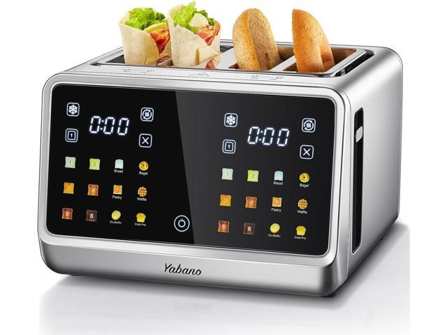 Click here for Yabano 4-Slice Toaster with Smart Touch Control  6... prices