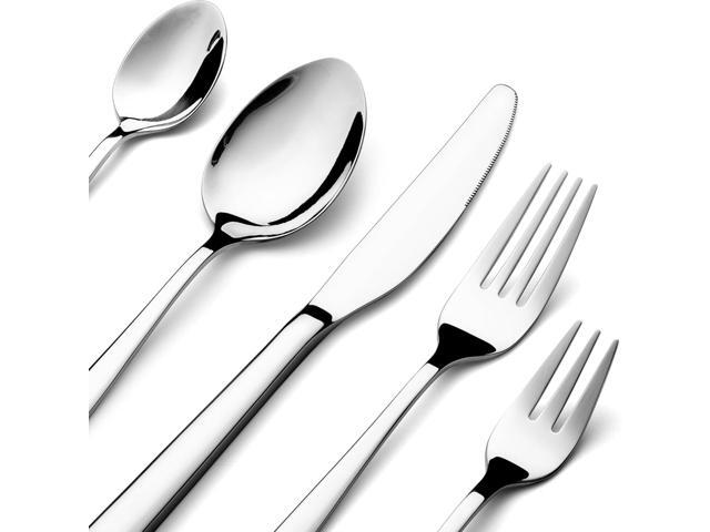 Click here for Silverware Set  Heavy Duty Mirror Polished Stainle... prices