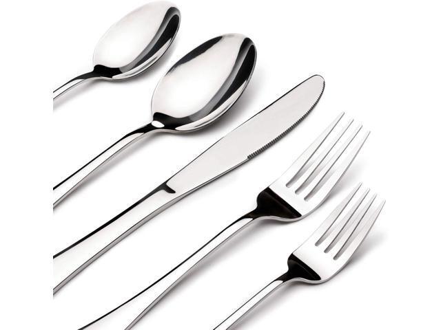 Click here for Silverware Set for 8  40 Piece Heavy Duty Stainles... prices