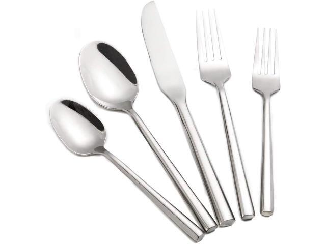 Click here for Silverware Set Flatware Set 40 Pieces Stainless St... prices