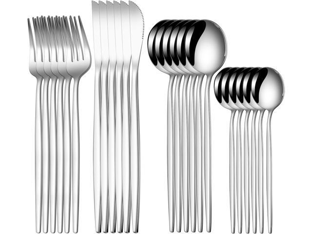 Click here for 24 Pcs Silverware Set for 6 Stainless Steel Cutler... prices