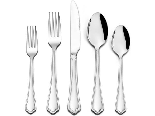 Click here for HaWare 60-Piece Silverware Set for 12  Stainless S... prices