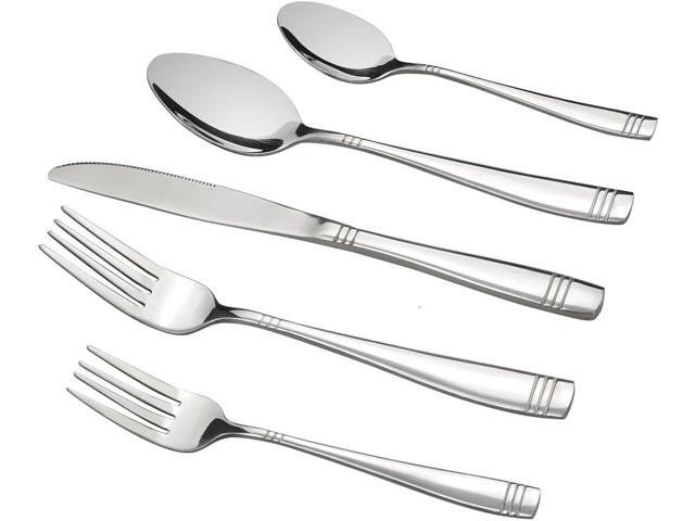 Click here for Obstnny 80-Piece Flatware Set Stainless Steel  Ser... prices