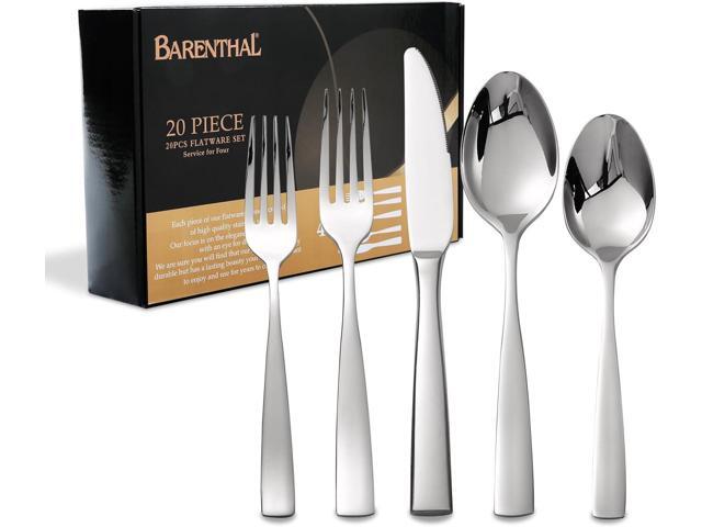 Click here for Silverware Set for 4  Barenthal 20 Piece Luxury He... prices