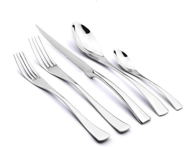 Click here for 20-Piece 18/10 Stainless Steel Serrated Steak Knif... prices