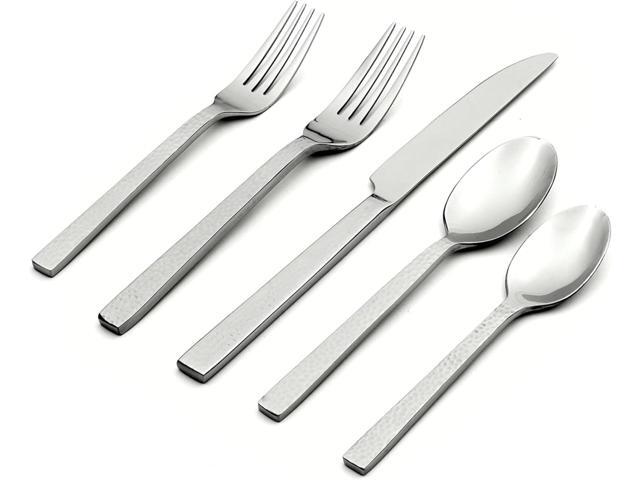 Click here for Oneida Chefs Table Hammered 45 Piece Everyday Flat... prices
